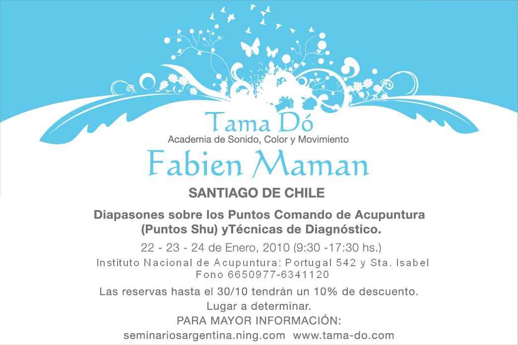 Sonidos de Paz: Tama-Do Fabien Maman en Argentina y Chile enero 2010