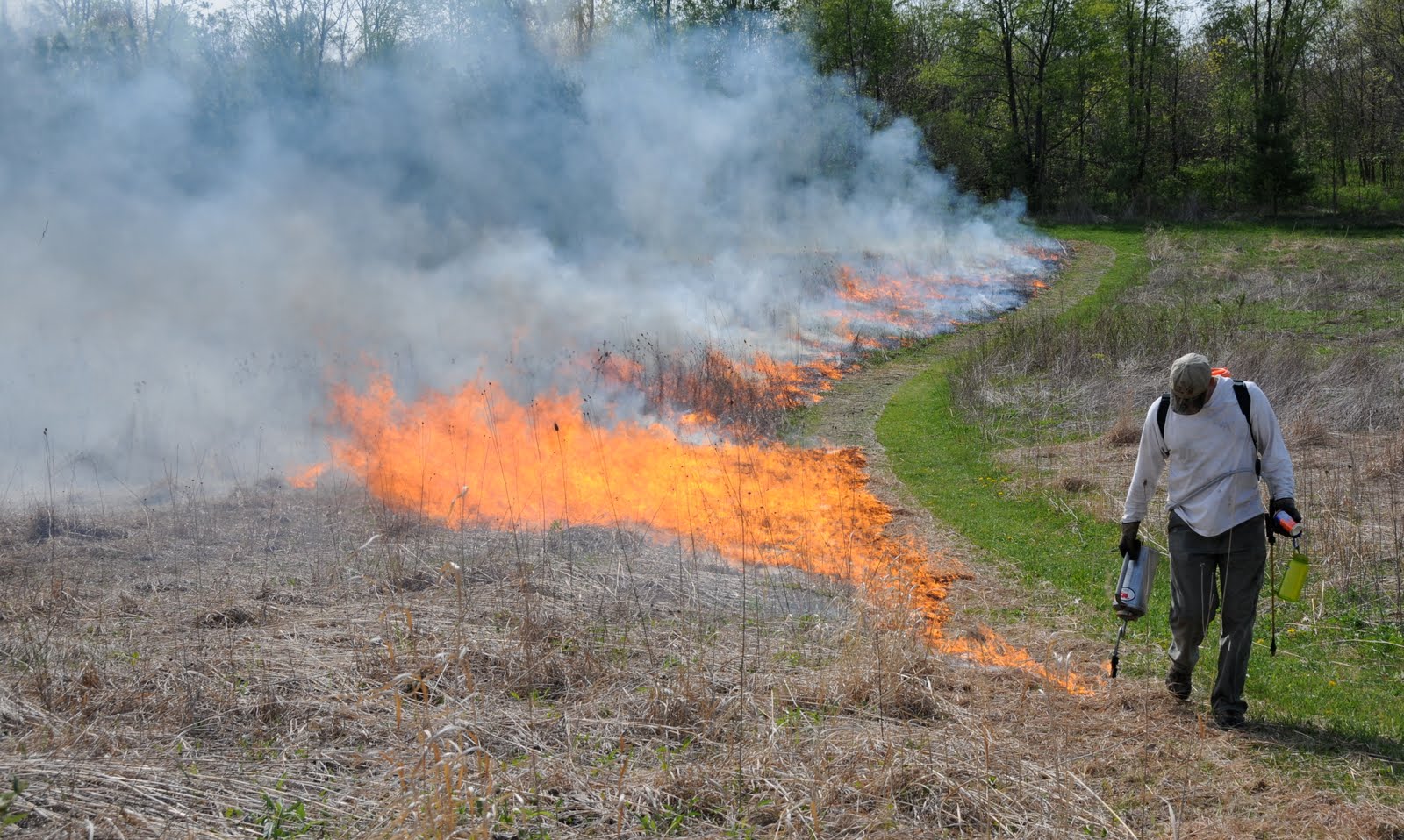 Flight....for the land: The Prairie Fire