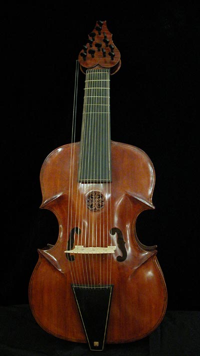 Lira da gamba - Lirone