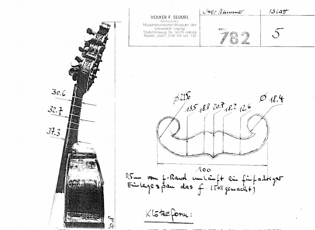 Lira da gamba - Lirone