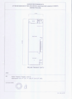 E-CENTURY REALTY: PELAN BANGUNAN KEDAI PEJABAT 2 TINGKAT JENIS A