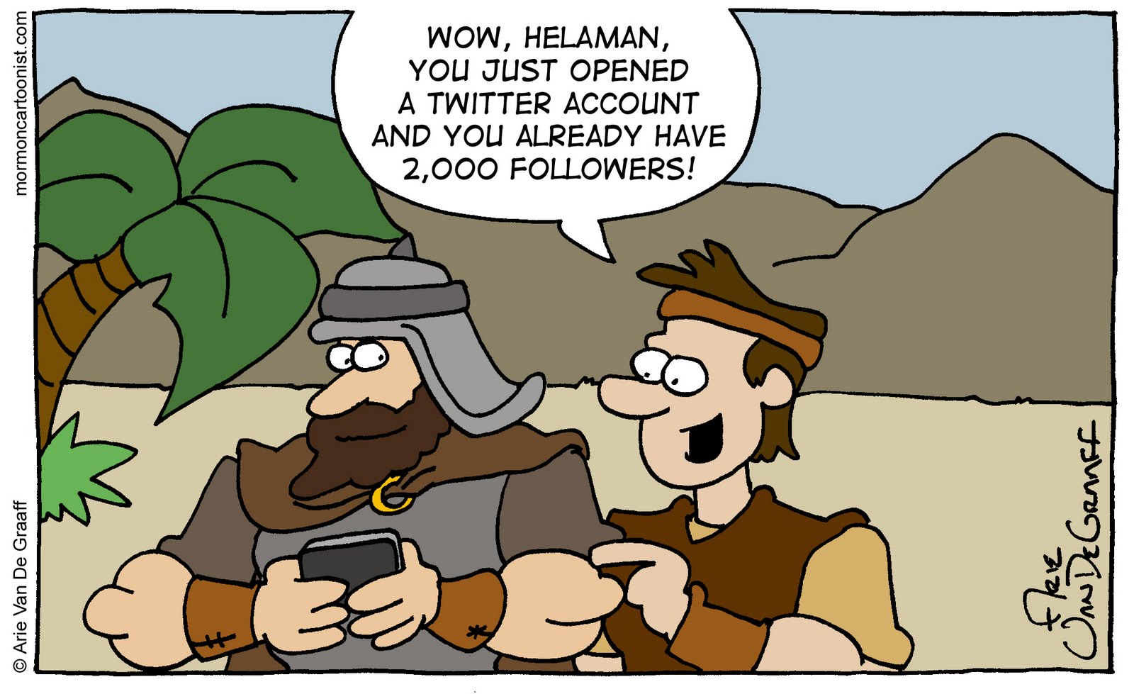 Ward Cartoonist: Social Media