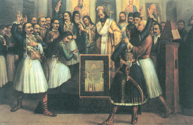 Η ΑΓΙΑ ΛΑΥΡΑ,Ο ΠΑΛΑΙΩΝ ΠΑΤΡΩΝ ΓΕΡΜΑΝΟΣ ΚΑΙ Η ΕΝΑΡΞΗ ΤΗΣ ΕΠΑΝΑΣΤΑΣΗΣ ΤΟΥ ...