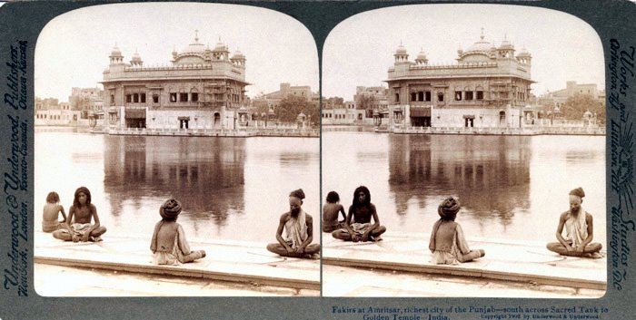 Various Vintage Photographs of Amritsar, Punjab - 1908 - Old Indian Photos