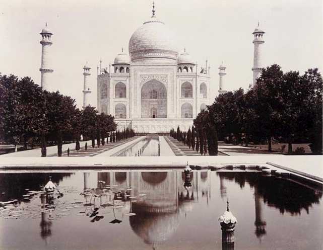 The Taj Mahal Circa 1890 - Old Indian Photos
