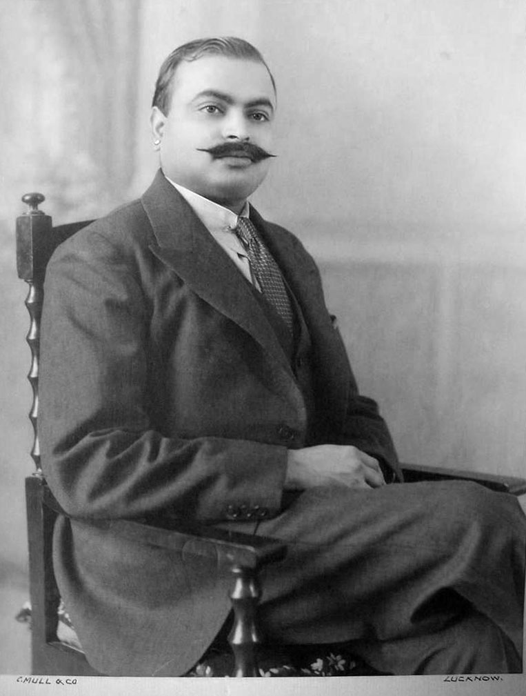 Photograph of a Raja in Western Dress - Old Indian Photos