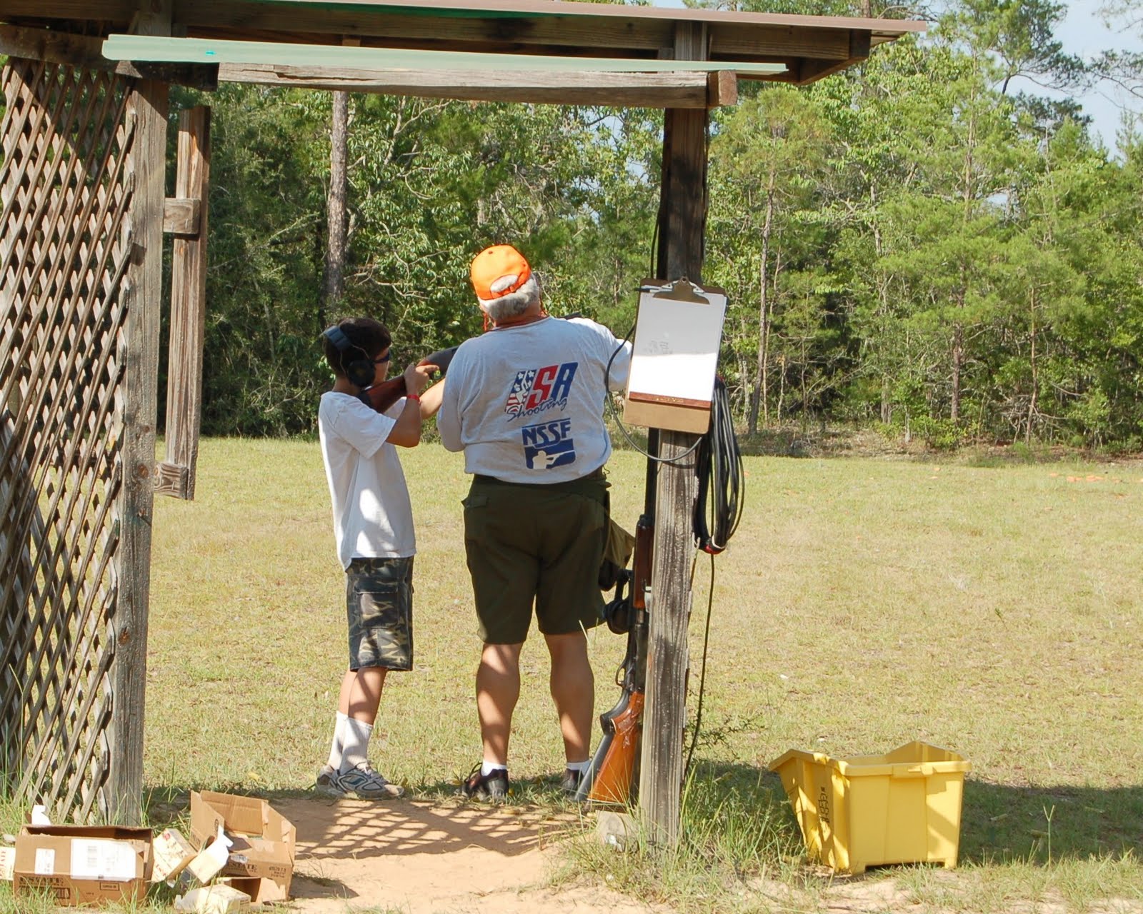 The Rondeau Family: Boy Scout Camp