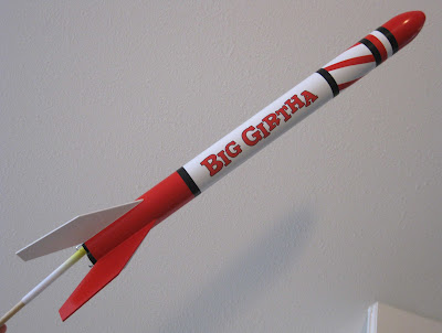 Model Rocket Building: Big Girtha Finished!