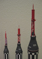 Model Rocket Building: Mercury Redstone Family Portrait