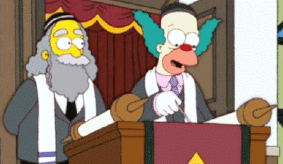 Svarten: The Simpsons reser till Jerusalem