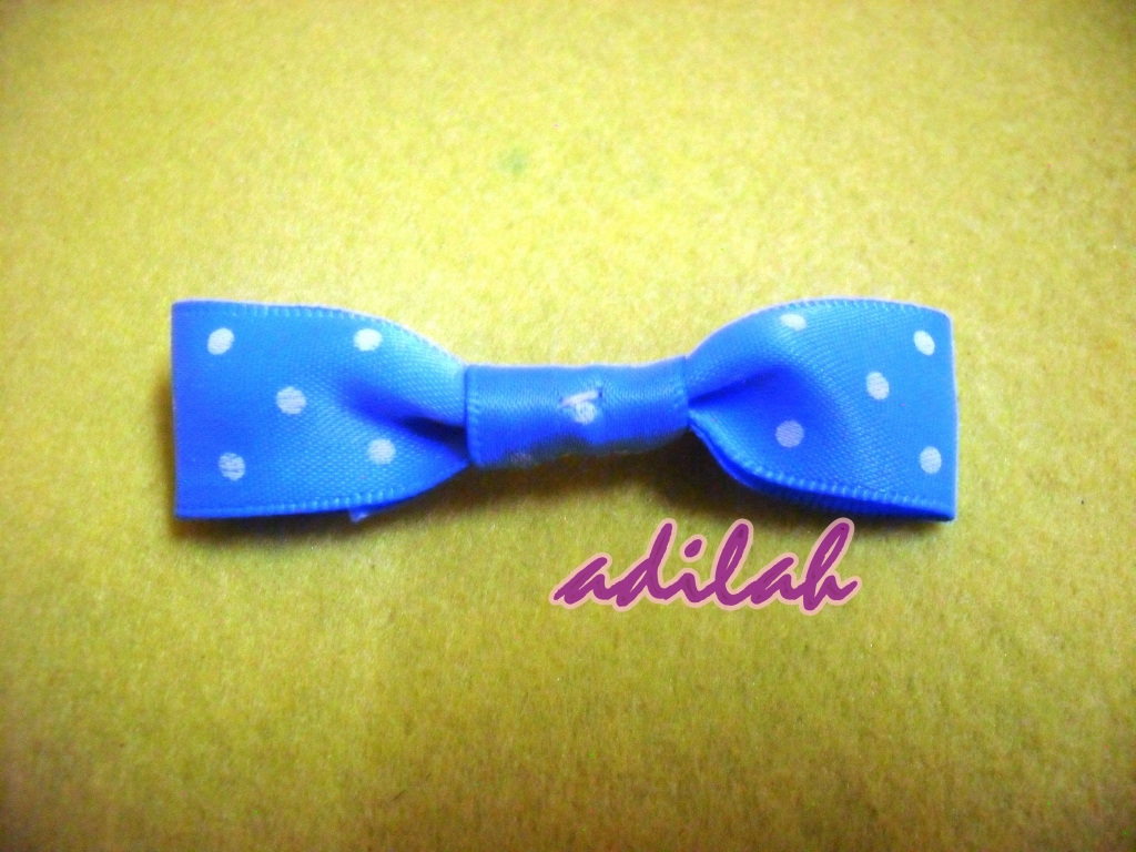 ilham adilah: Testing.. ribbon brooch