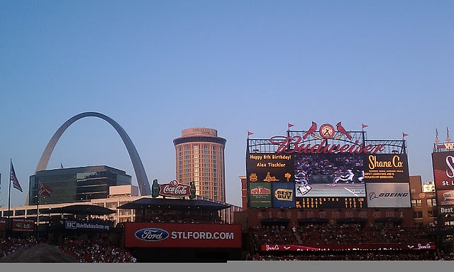 KENNY'S CRAZY ADVENTURE!: Busch Stadium and the Cardinals Continued