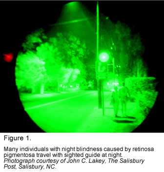 perceptionsense: Retinitis Pigmentosa... Night Vision Goggle Study.