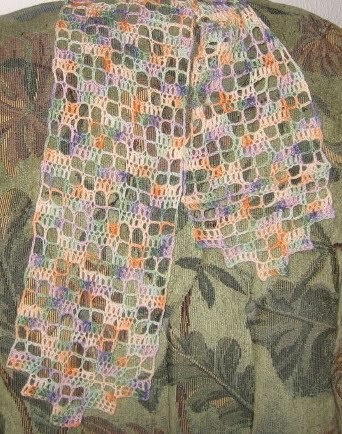 Simple Knits: Block & Windows Scarf pattern