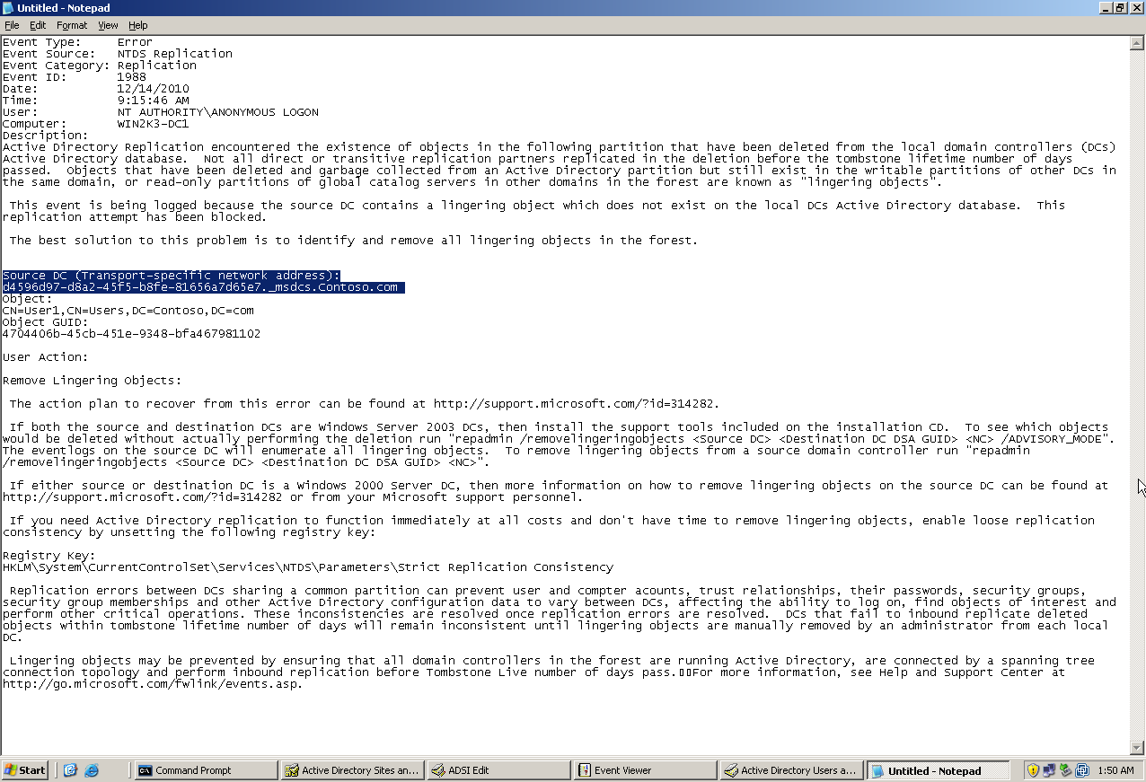 AD Shot Gyan: How to Troubleshoot Lingering Objects