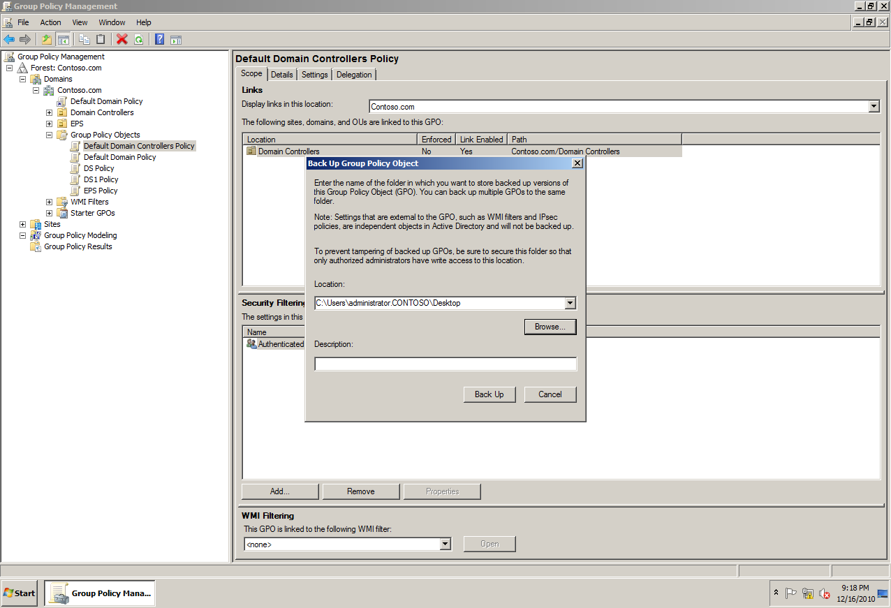 AD Shot Gyan: GPMC - Group Policy Management Console