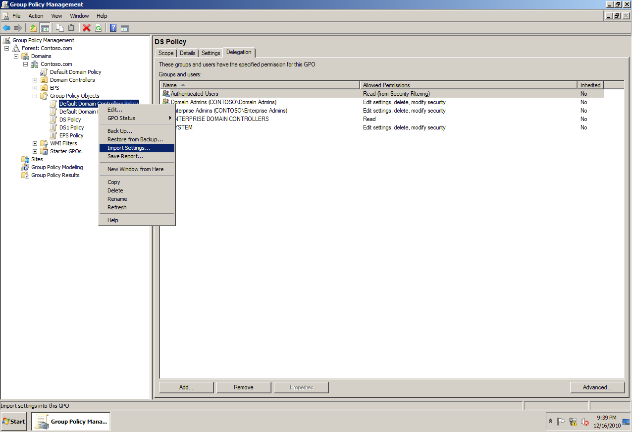 AD Shot Gyan: GPMC - Group Policy Management Console