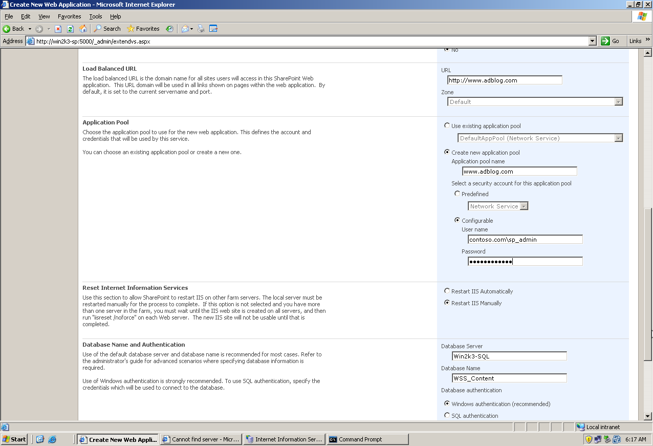 AD Shot Gyan: Kerberos Double Hop - Configuring SharePoint