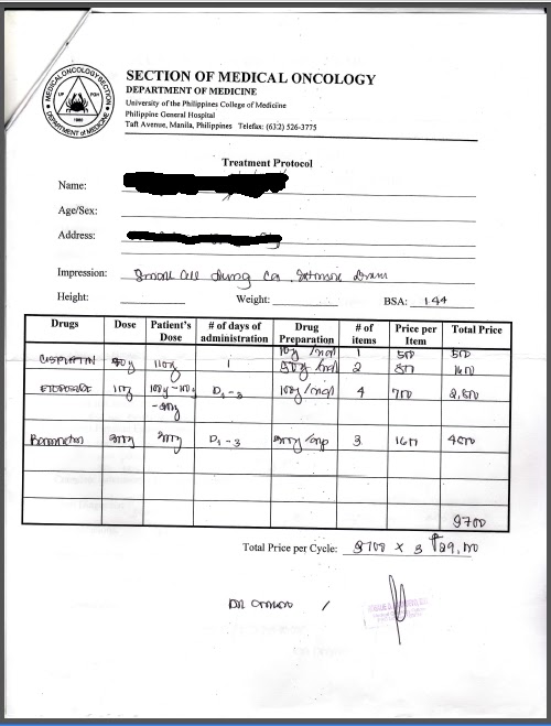 Battling Cancer at 64 ~ Pina-Pinas