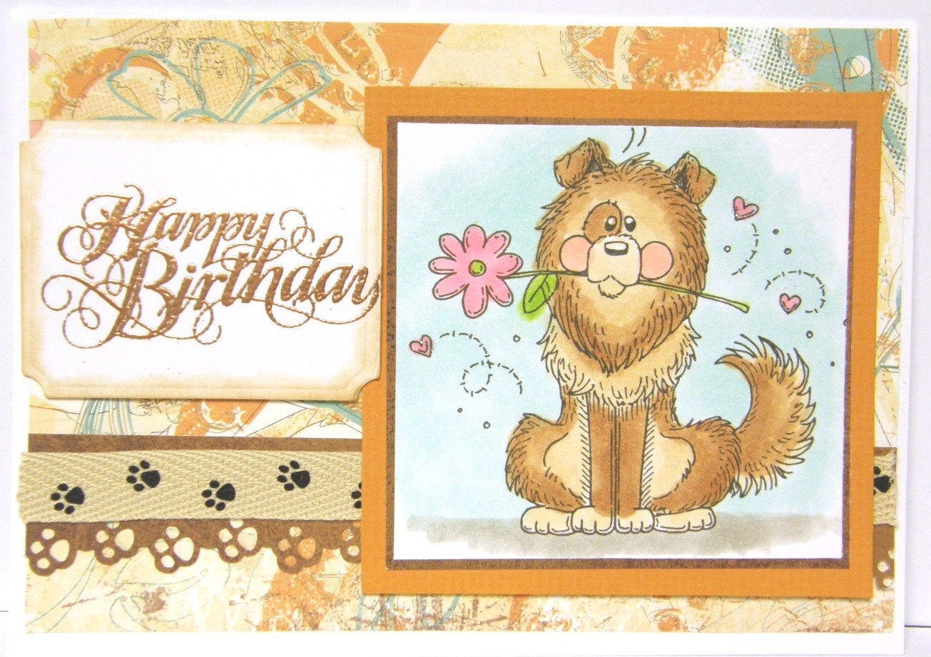 free ecards: Happy Birthday Puppy Card