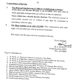 Pension orders issued