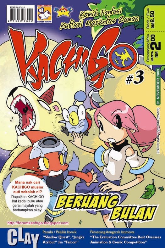 Fantasi Kutleri Merentas Zaman: Siri Komik Kachigo