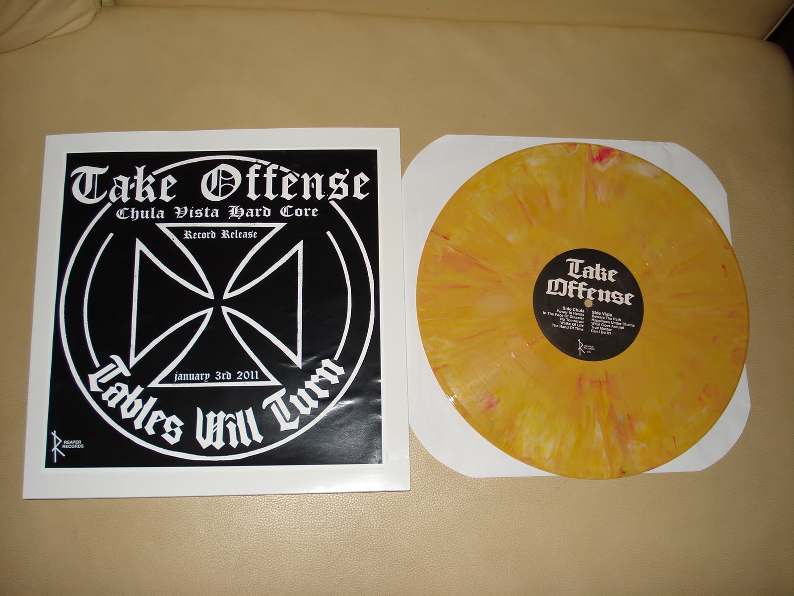 THE ENEMY OF GOD: TAKE OFFENSE -- TABLES WILL TURN RECORD RELEASE