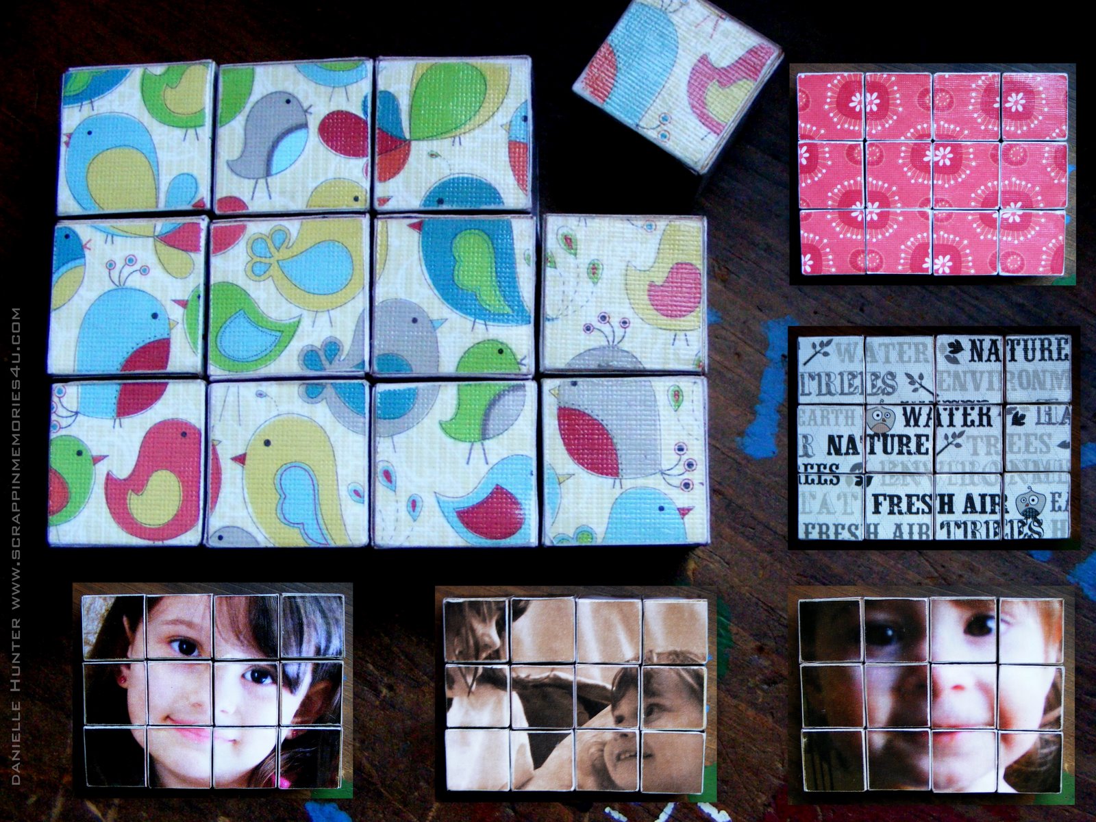Snap & Scrap: Photo Puzzle Blocks: A Perfect Gift for (Almost) All Ages