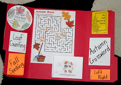 Fall Time ~ Lapbook - 1+1+1=1