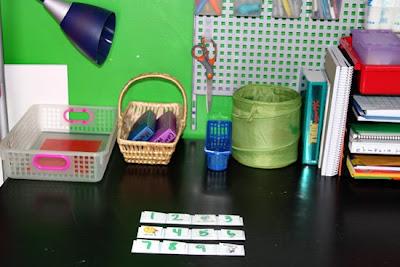 Behind the Scenes ~ Workboxes in Our House - 1+1+1=1