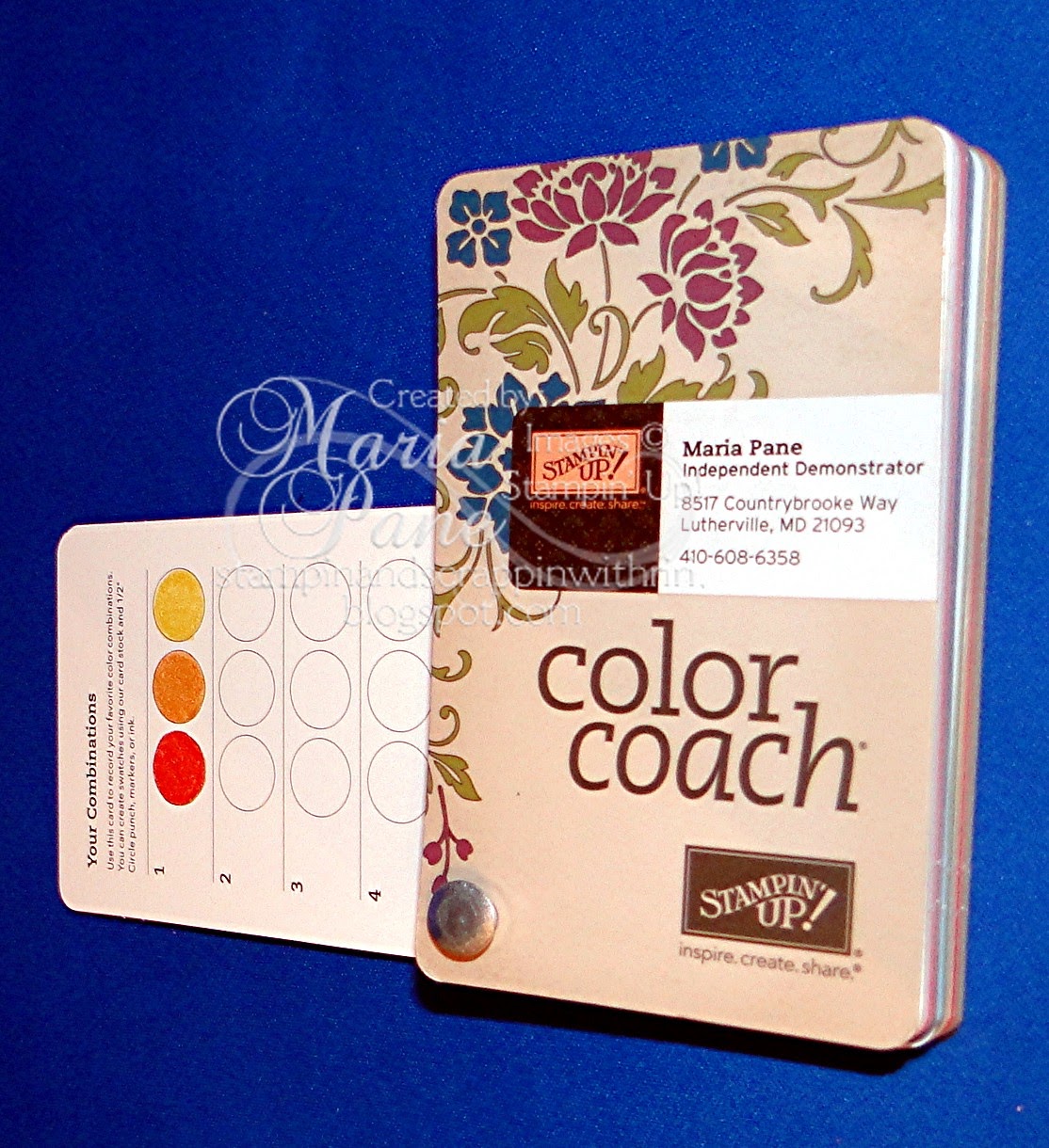 Stampin and Scrappin With Ri Ri: PRINTED PETALS, NEW COLOR COACH, and a ...