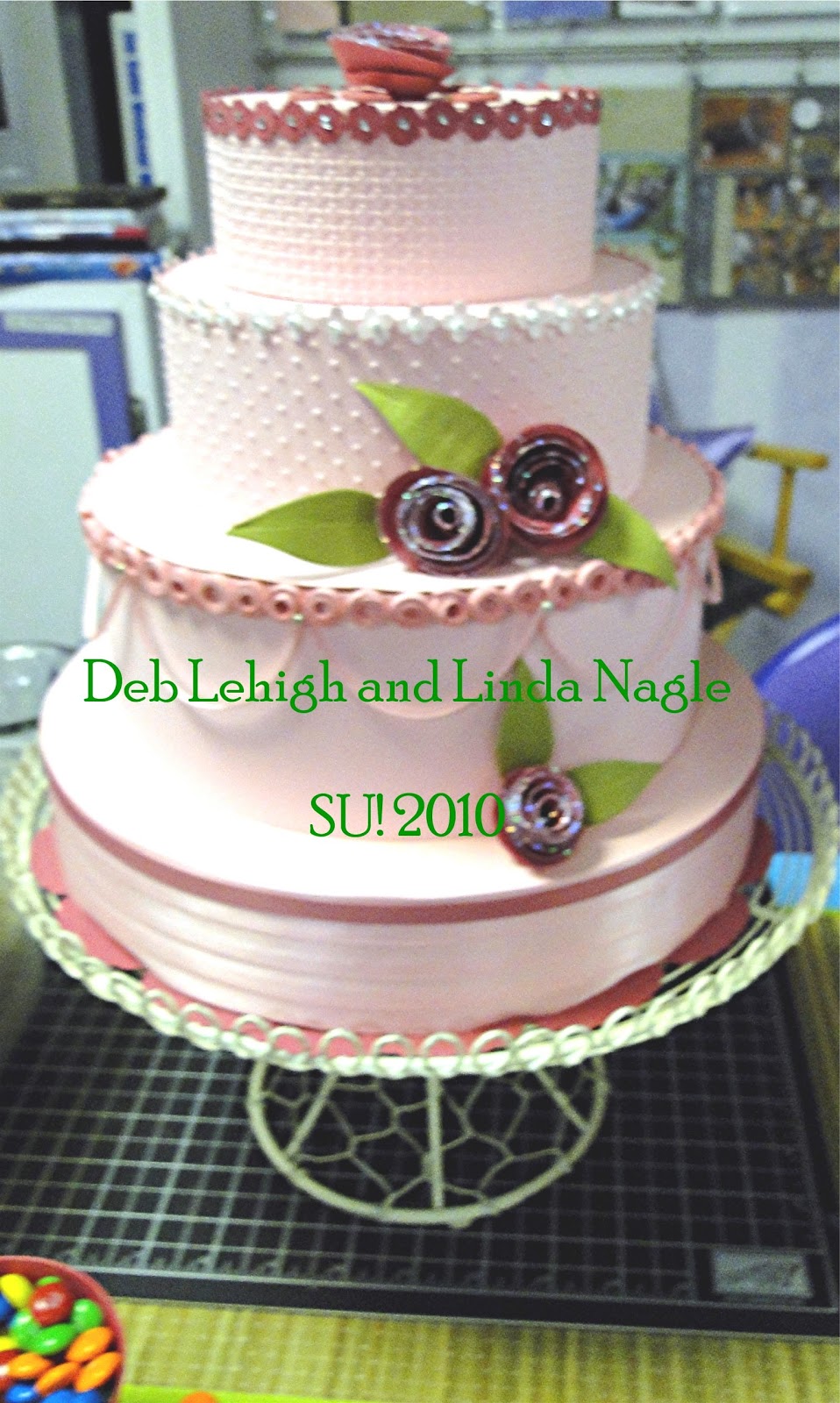 Stampin and Scrappin With Ri Ri: DEB AND LINDA PAPERCRAFT CAKES