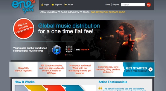 E-music Cult: ONErpm: Distribuição de música digital independente