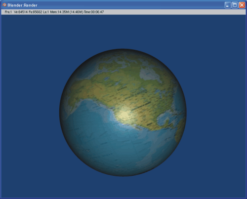Membuat Globe dengan UV Mapping (Blender) | Muhammad Rizka J