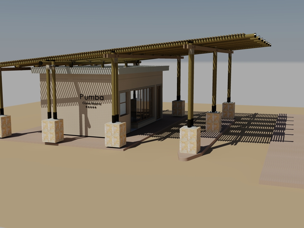 AutoCati: Gate house for a Game Farm...