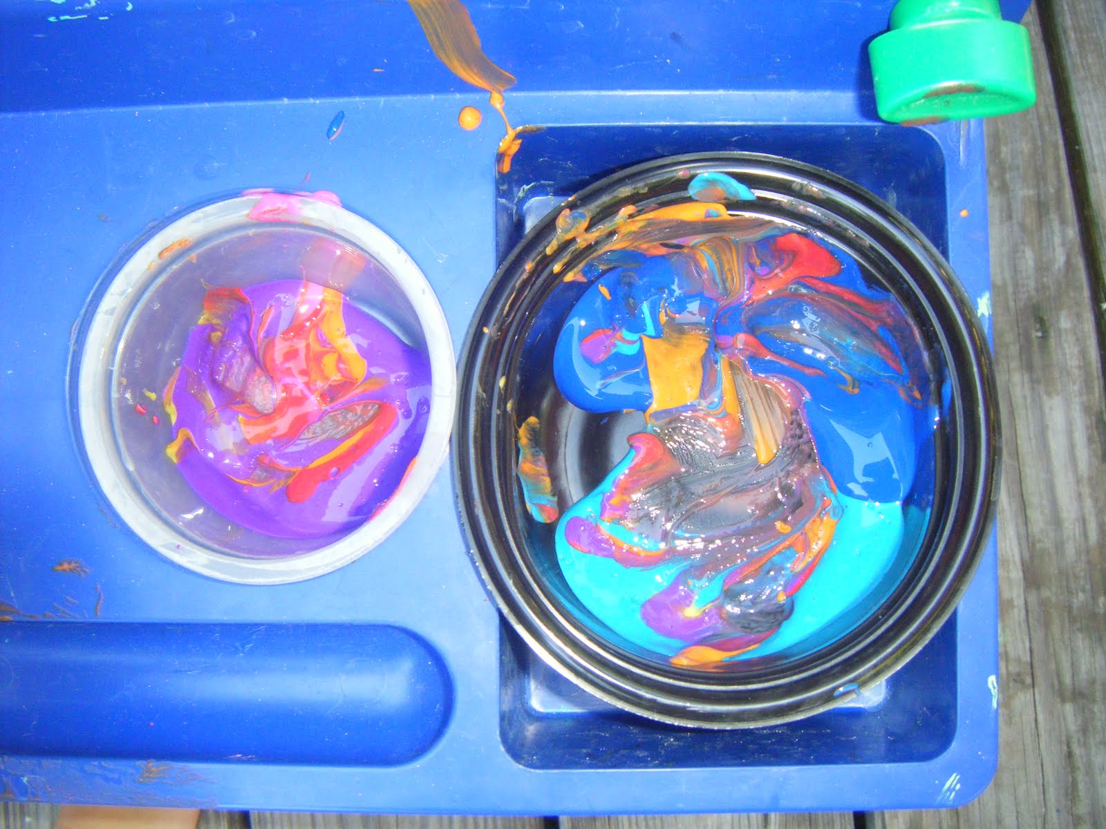 The Outcrop: wet paint!