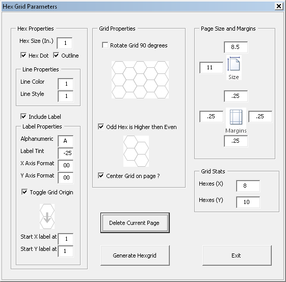A Wargamer's Blog: Creating Hex Grids