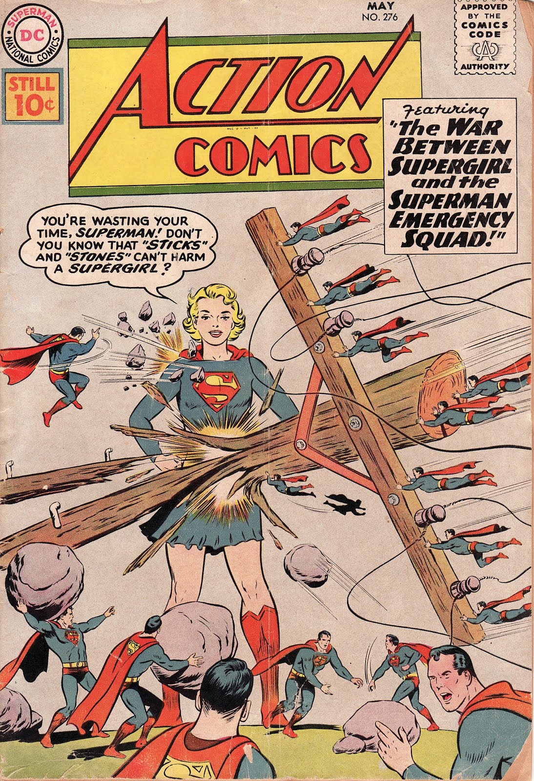 Supergirl Comic Box Commentary: Back Issue Box: Action Comics #276