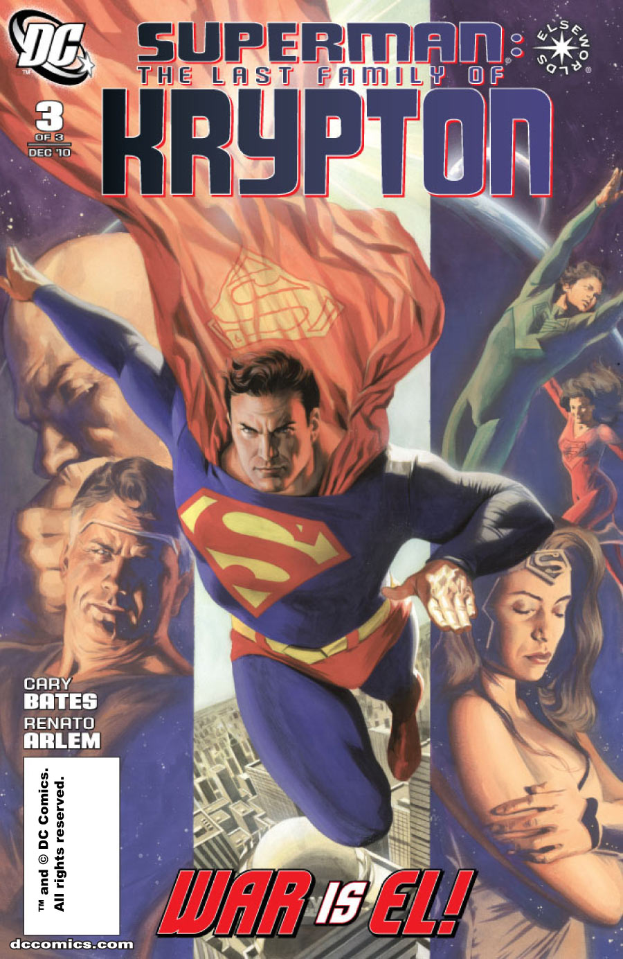 Supergirl Comic Box Commentary: Review: Last Family Of Krypton #3