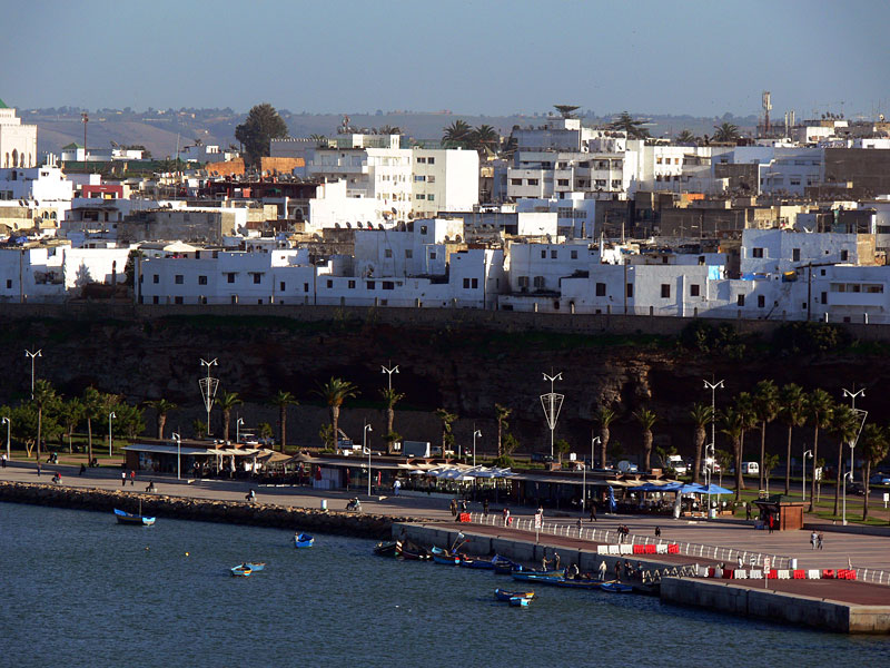 RABAT ville royale: Le Bouregreg côté Rabat