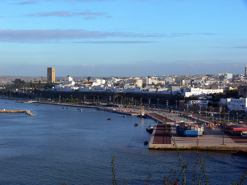 RABAT ville royale: Le Bouregreg côté Rabat