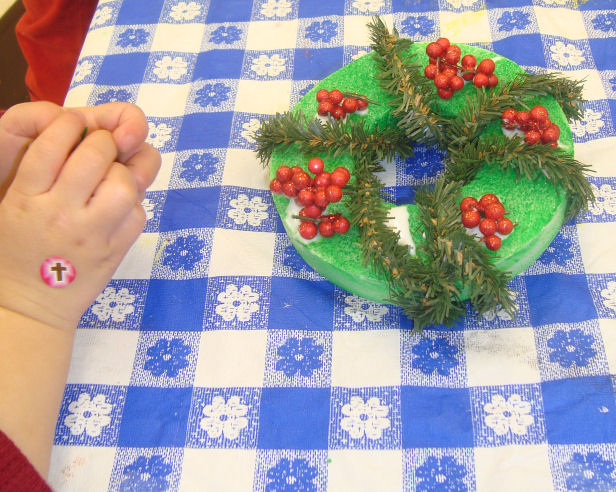Advent Wreath Craft for Kids