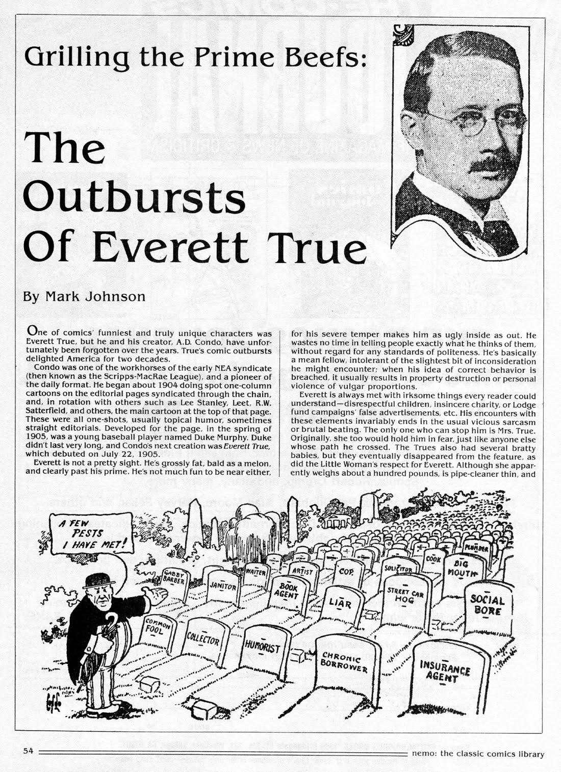 Inside Jeff Overturf's Head: The Outbursts of Everett True - Nemo #26 ...