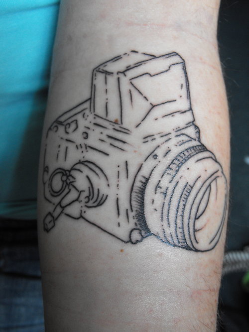 Nerd Tattoos: Camera Tattoos - for all you Photography Nerds