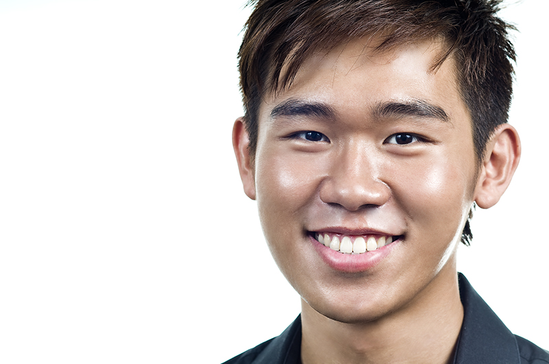 Martin Liew PhotoBlog: Headshots of Zach Tan (Peter Hurley-style)