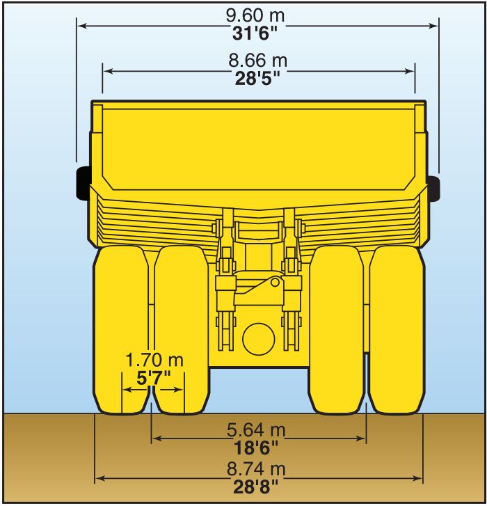 HAULPAK 960E KOMATSU SPECIFICATIONS
