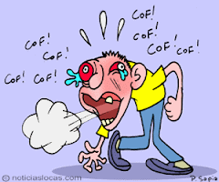 La mera tos: LA MERA TOS CON FLEMA