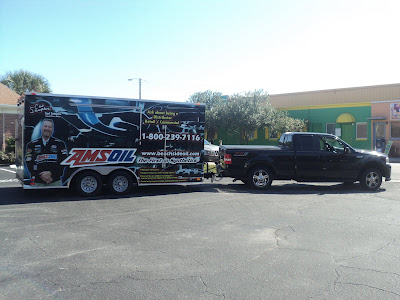 A1A Sign Wave: Amsoil Trailer Wrap. Design. Install