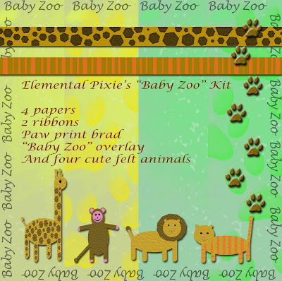 Pixiedust's other place: Baby Zoo Kit