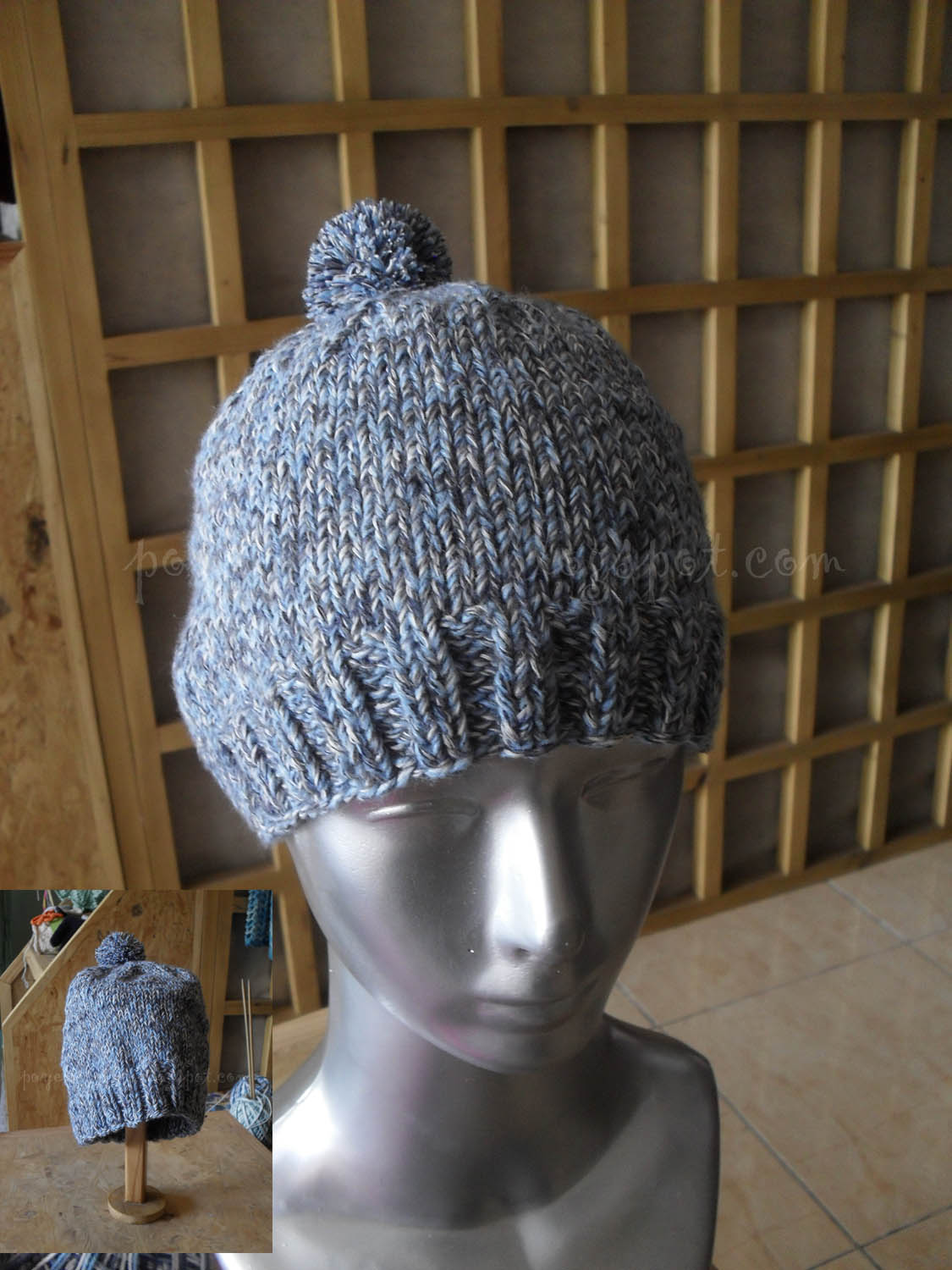 Ajeng Belajar Merajut: Rajut Free Knitting Pattern : Basic Earflap Hat